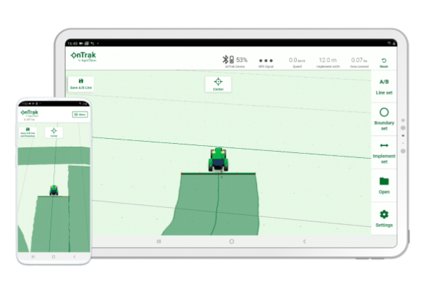 onTrak Tractor GPS System by Agricision - Simple GPS For Farms