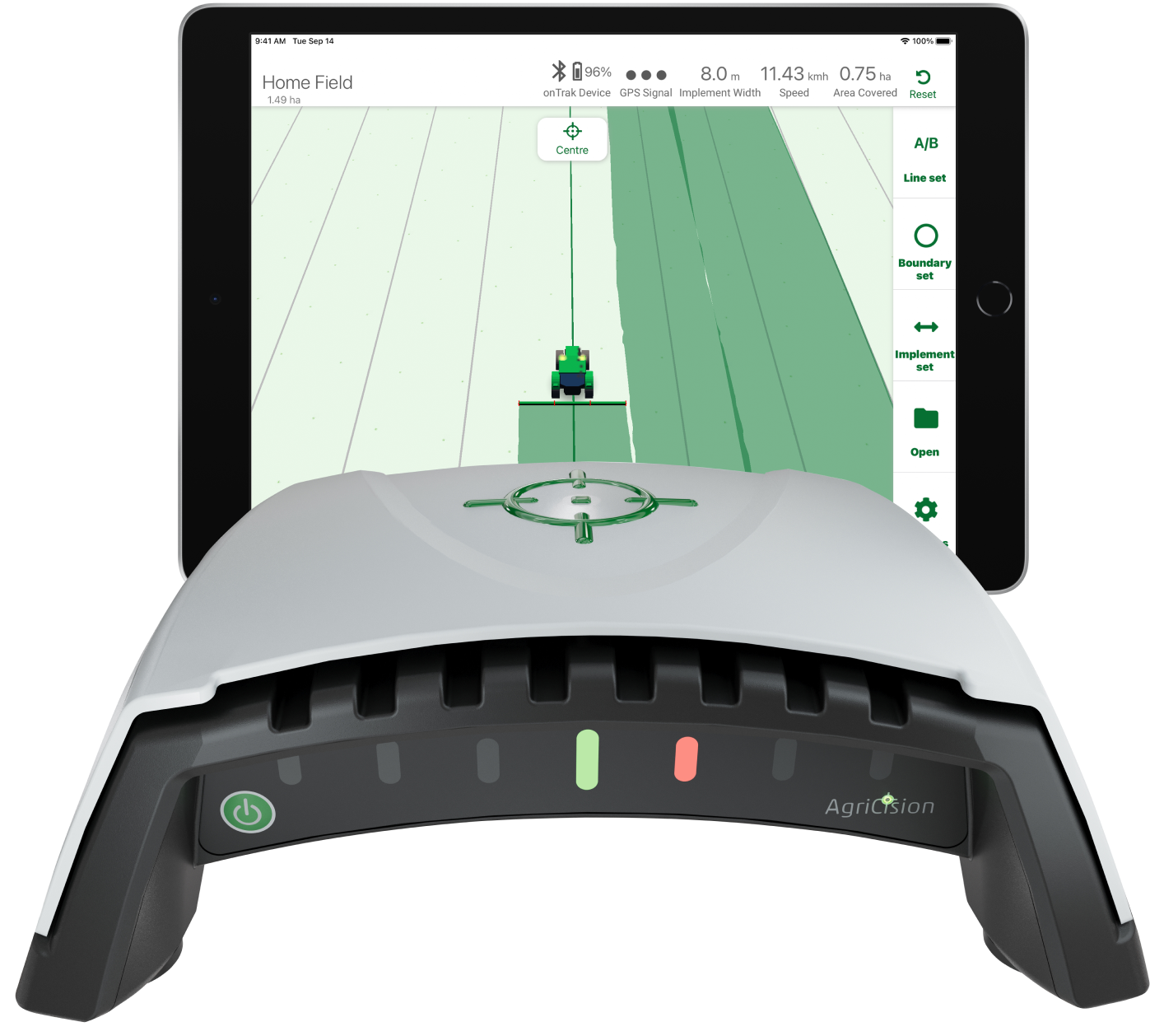 onTrak Tractor GPS System by Agricision - Simple GPS For Farms